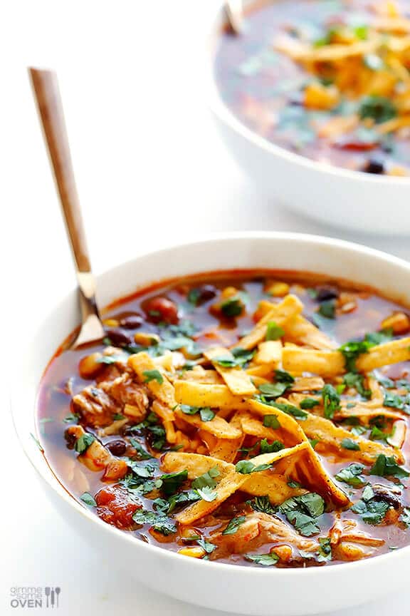 Enchilada Soup Recipes Slow Cooker And Instant Pot Slow Cooker Or