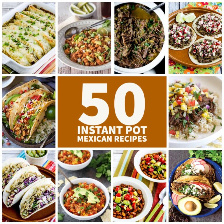 50 Instant Pot Mexican Recipes - Slow Cooker or Pressure Cooker