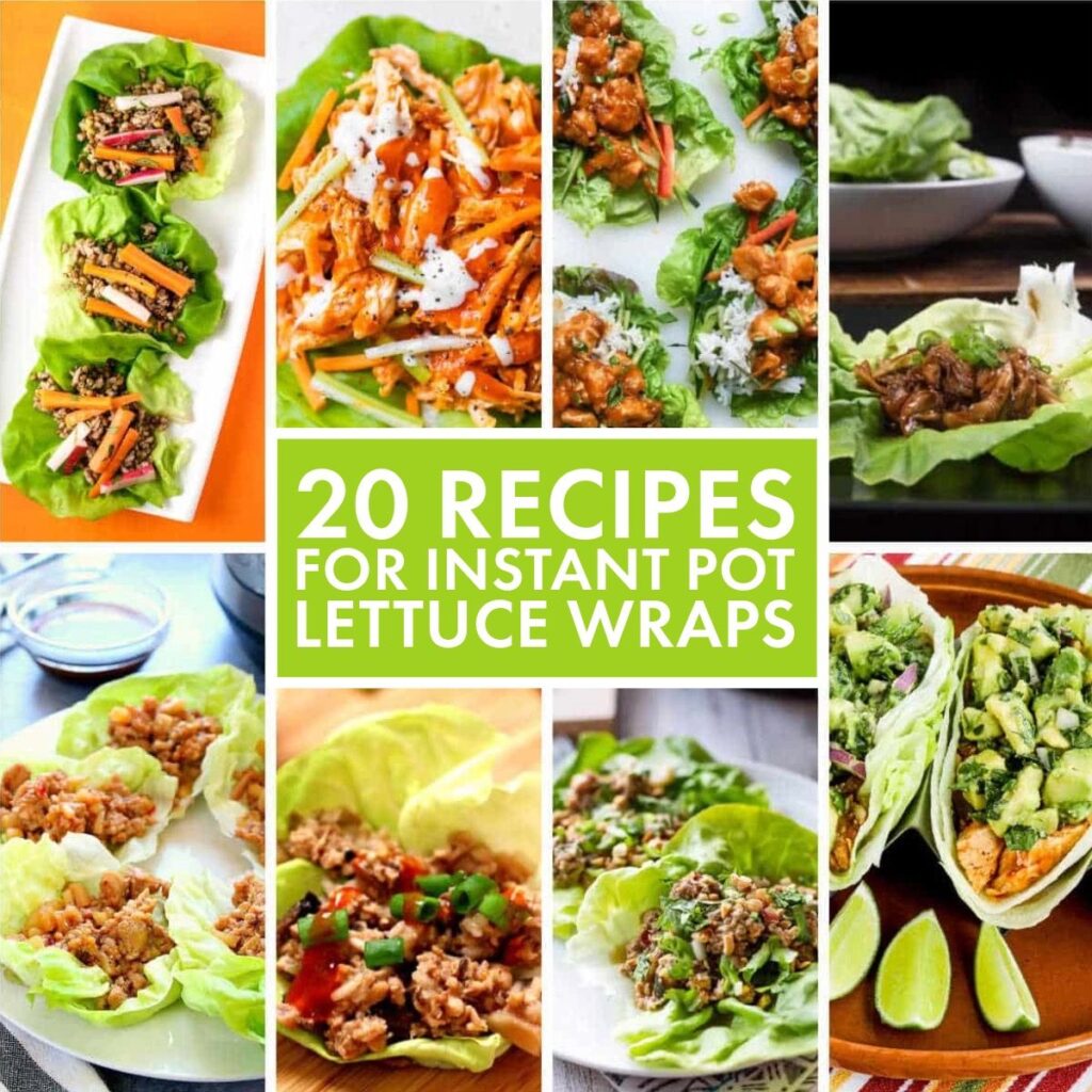 20 Recipes for Instant Pot Lettuce Wraps - Slow Cooker or Pressure Cooker