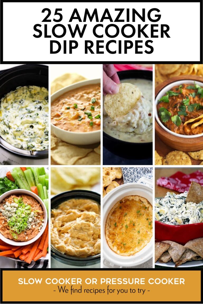 25 Amazing Slow Cooker Dip Recipes - Slow Cooker or Pressure Cooker